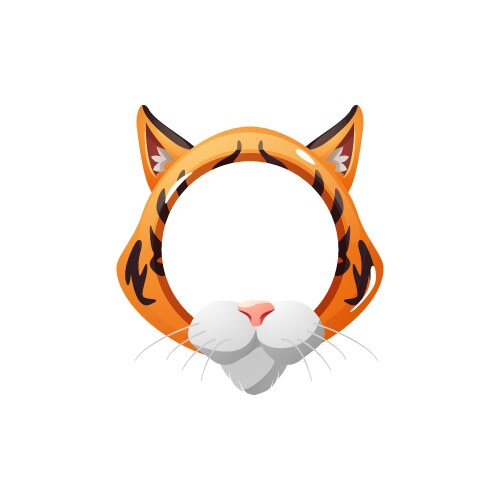 Cartoon Tiger Border Frame Vector Images (over 270)