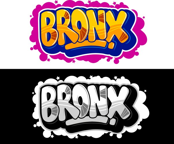 Graffiti lettering Royalty Free Vector Image - VectorStock