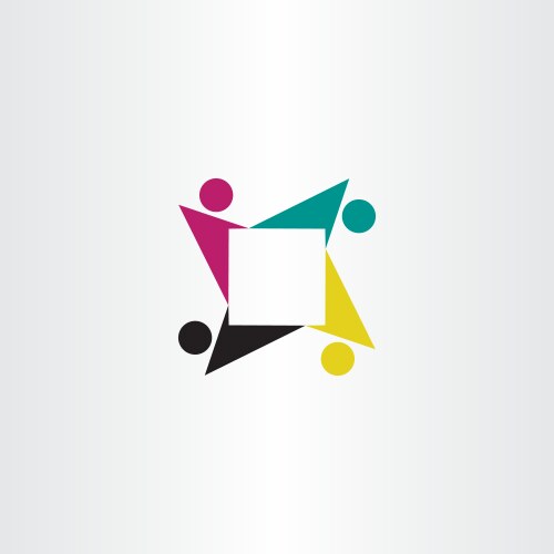 Teamwork logo Vector Images & Graphics for Commercial Use | VectorStock