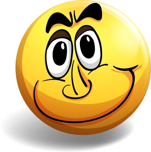 Happy face Royalty Free Vector Image - VectorStock