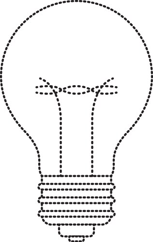Bulb Light Contour Vector Images (over 27,000)