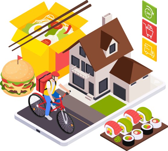Food Delivery Vector Images (over 100,000)