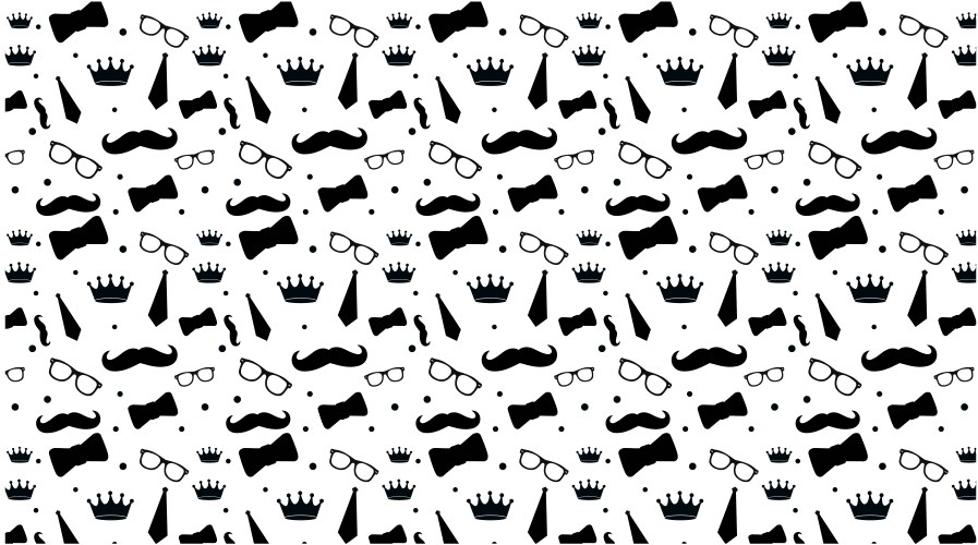 Fathers day pattern design dad pattern vec Vector Image