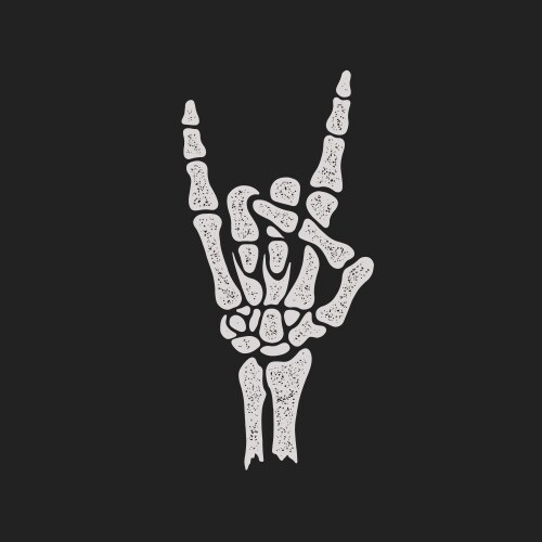 Skeleton Rock Hand Vector Images (over 2,800)