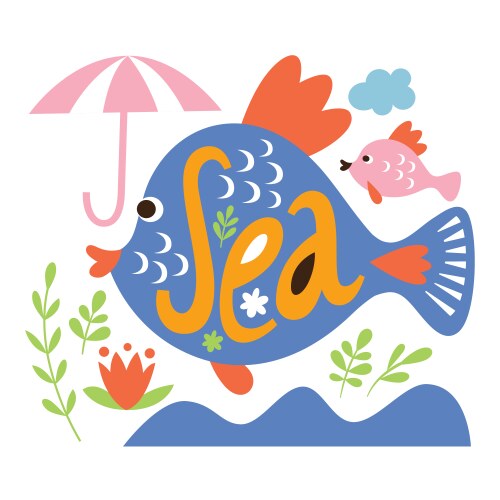 Cute Fish Cartoon Vector Images (over 69,000)