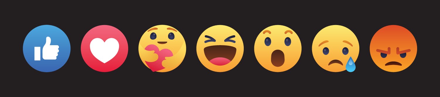 Facebook Reactions Vector Images (over 250)