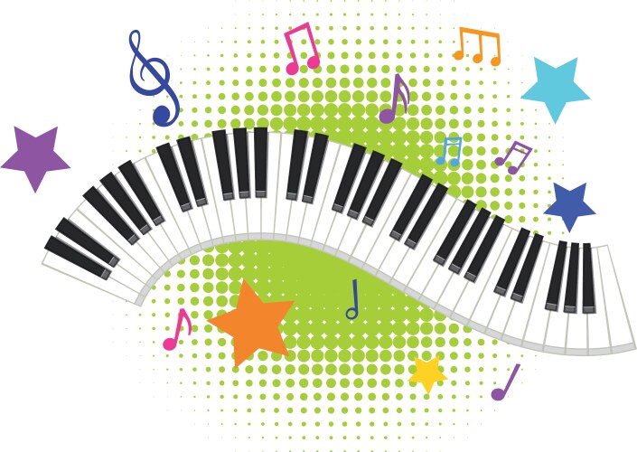 Music Keyboard Clipart