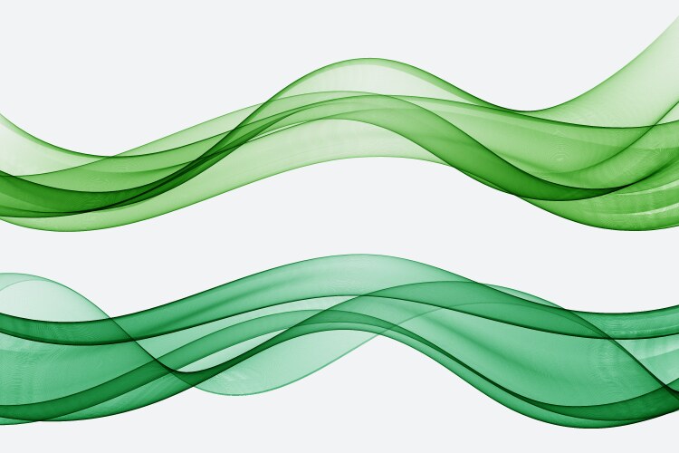 Abstract Green Wave Vector Images (over 91,000)