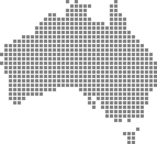 Australia Map Pixel Art Vector Images (over 130)