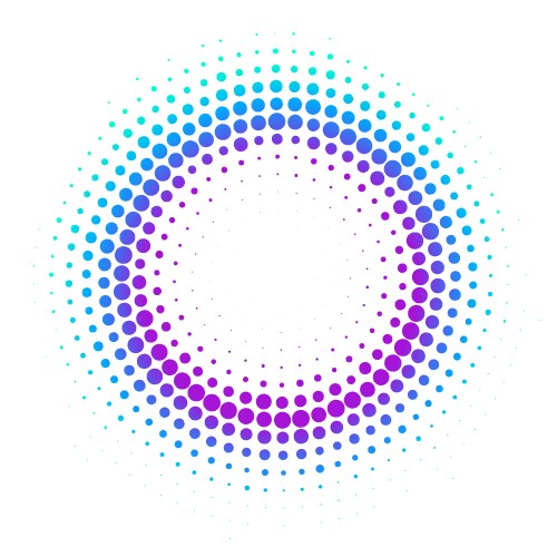 Dot Pattern Gradient