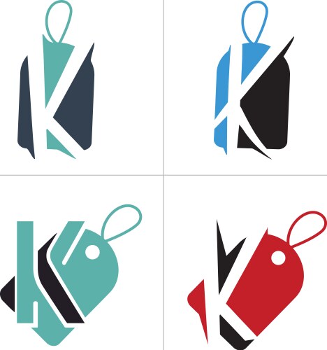 K cloth logo Vector Images & Graphics for Commercial Use | VectorStock