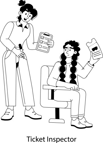 Ticket machine Royalty Free Vector Image - VectorStock