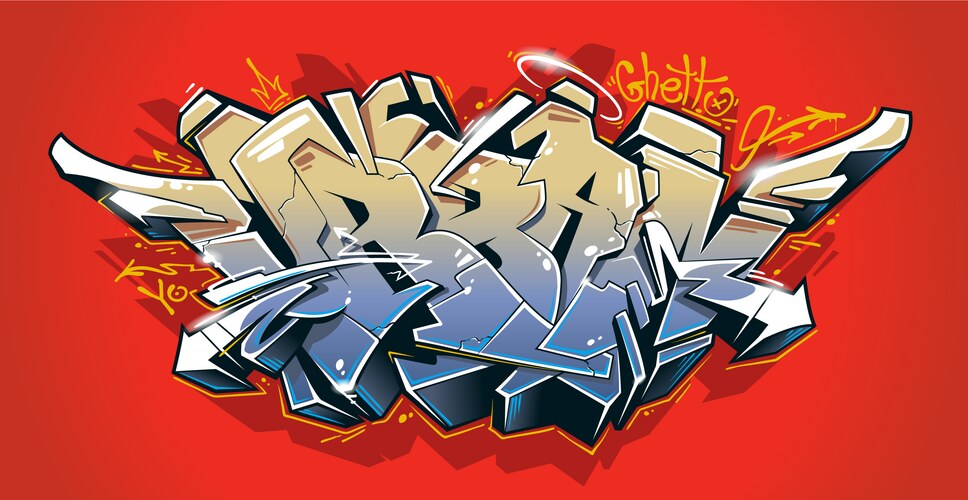 Graffiti Shapes Vector Images (over 40,000)