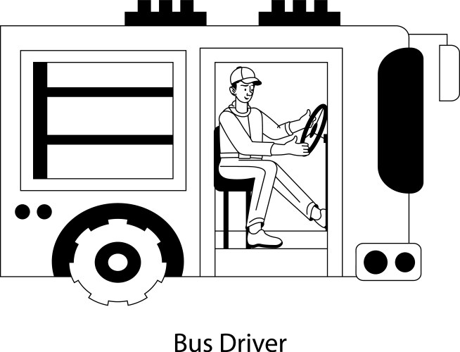 Bus Driver Vector Images (over 5,500)