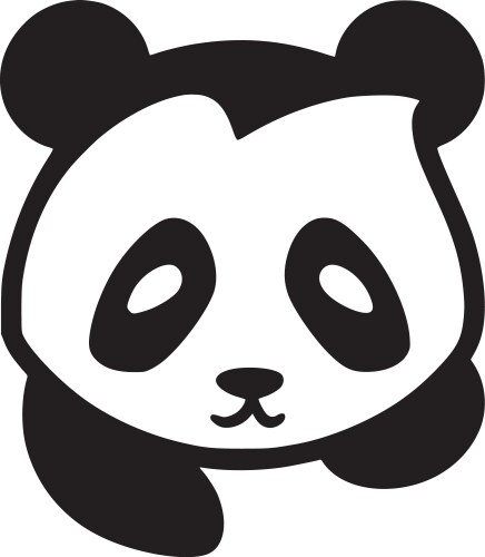 Hello panda Royalty Free Vector Image - VectorStock