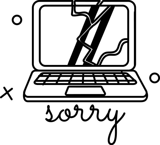 Laptop Stickers Vector Images (over 4,800)