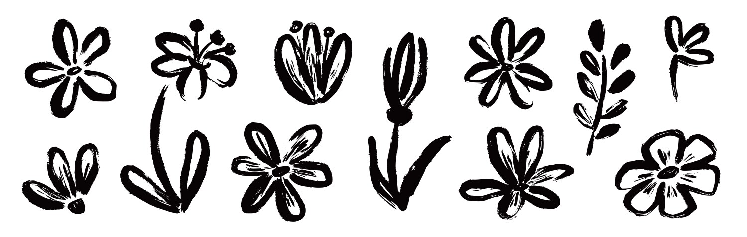 Simple Flower Vector Images (over 260,000)