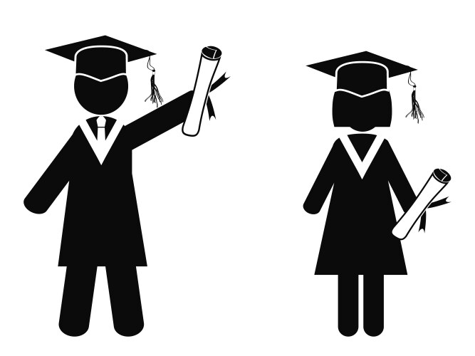 College Student Stick Figures Vector Images (over 130)