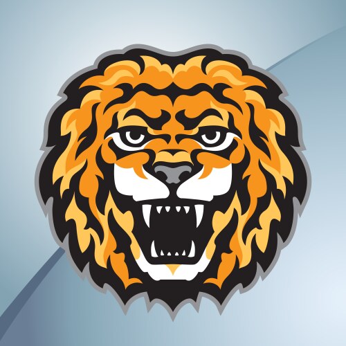 Lion of judah head - rastafarian reggae symbol Vector Image