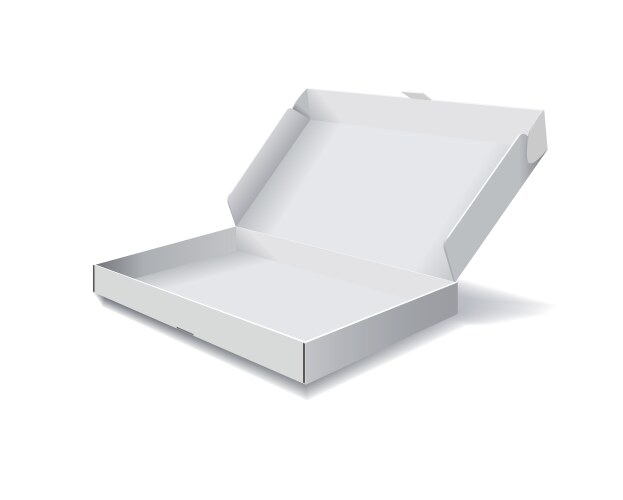 Cardboard Packaging Box Royalty Free Vector Image