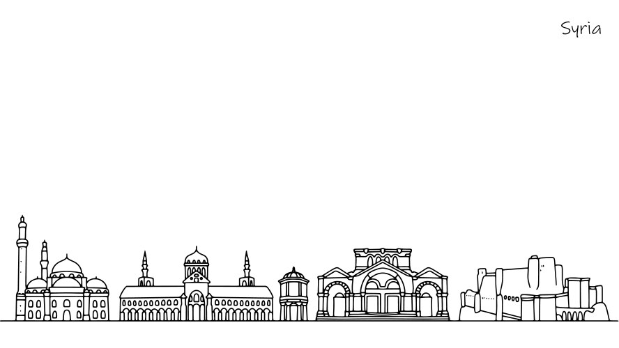 World Landmark Line Drawing Vector Images (over 850)