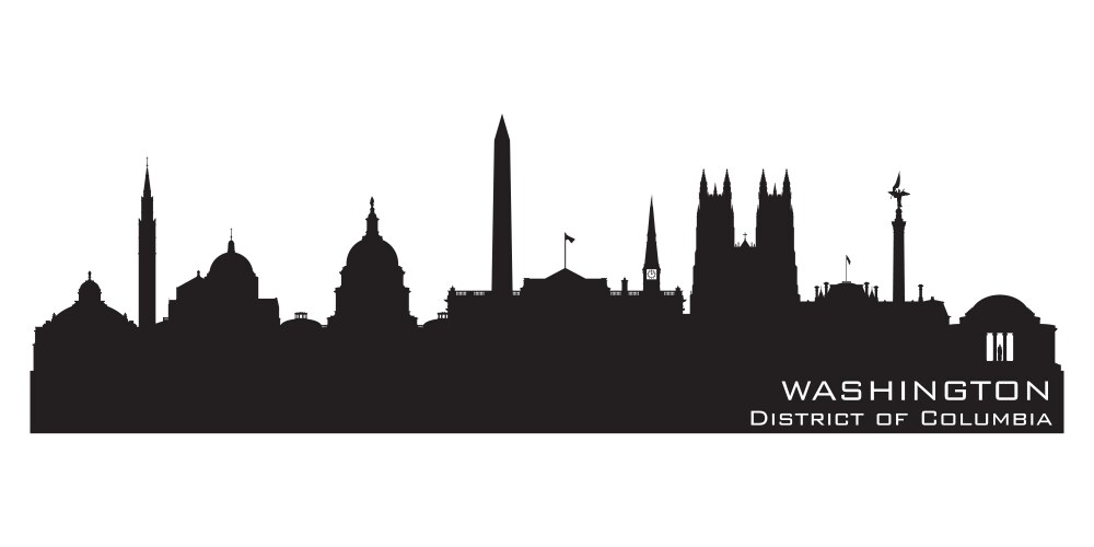 Washington Dc Skyline Vector Images (over 750)