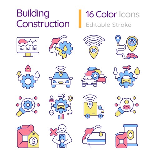 Computer software rgb color icon Royalty Free Vector Image