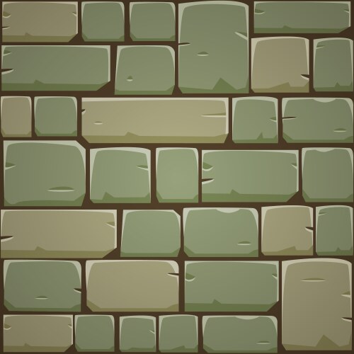 Seamless cartoon stone texture Royalty Free Vector Image