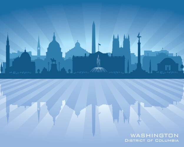 Washington Dc Skyline Vector Images (over 750)