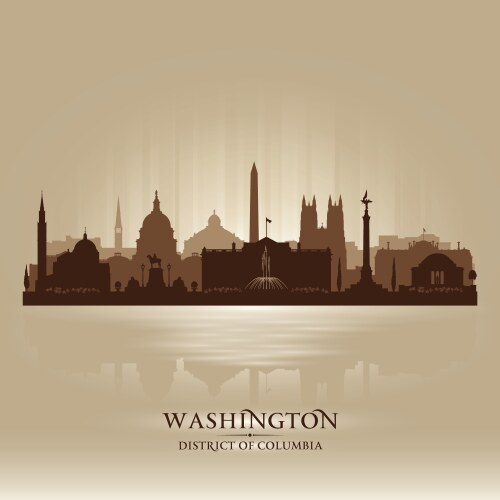 Washington Dc Skyline Vector Images (over 750)