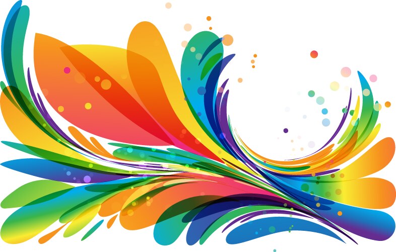 Colorful abstract designs Royalty Free Vector Image