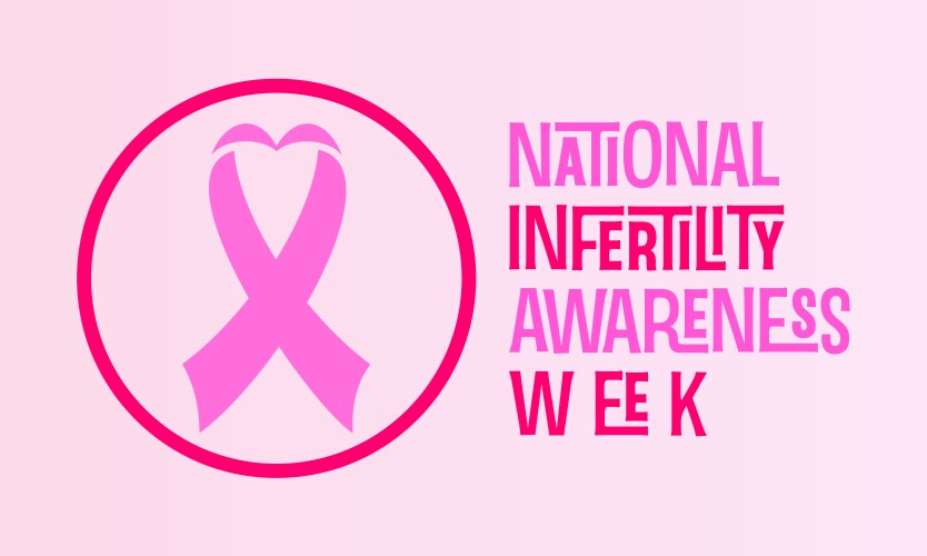 National infertility awareness week observed Vector Image