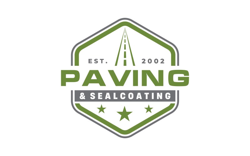 Pavement Logo Road Construction Paving Logo Stock Illustrations
