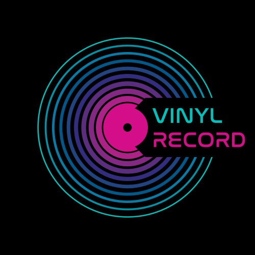 Vinyl Record Abstract Vector Images (over 2,000)