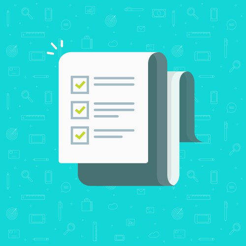 Paper Sheet Cartoon Vector Images (over 19,000)