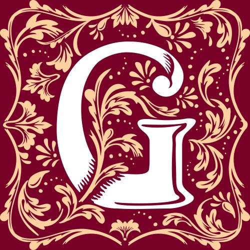 Letter G Font Calligraphy Vector Images (over 10,000)