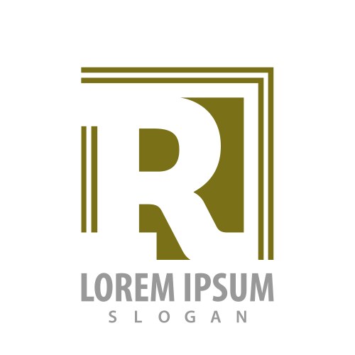 Construction logo design letter c Royalty Free Vector Image