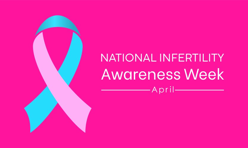 National infertility awareness week observed Vector Image