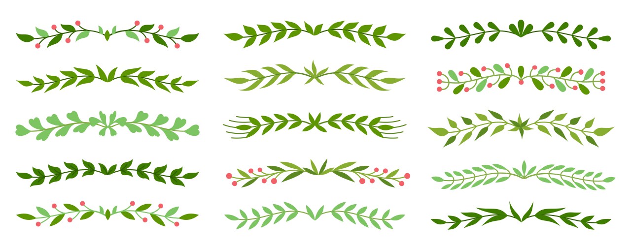 Leaf Text Divider Vector Images (over 1,800)