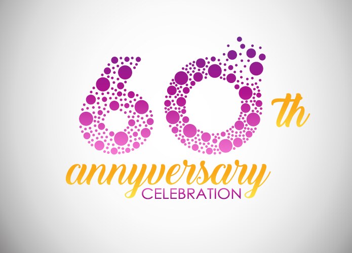 60th Birthday Logo Vector Images (over 2,300)