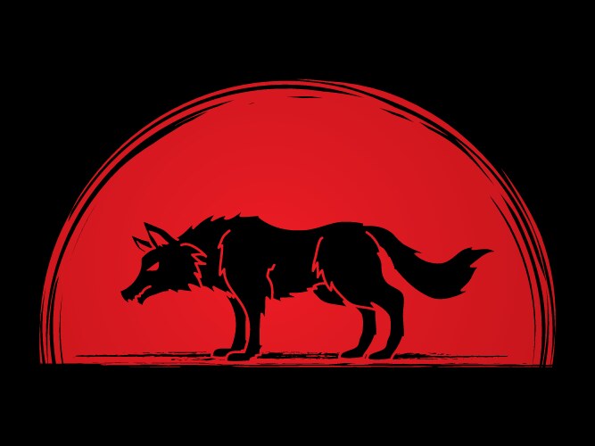 Graffiti Wolf Vector Images (50)