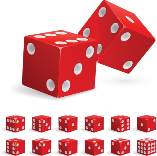 Dice Royalty Free Vector Image - VectorStock