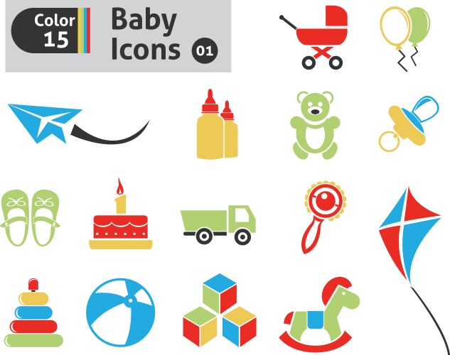 Baby icon Royalty Free Vector Image - VectorStock