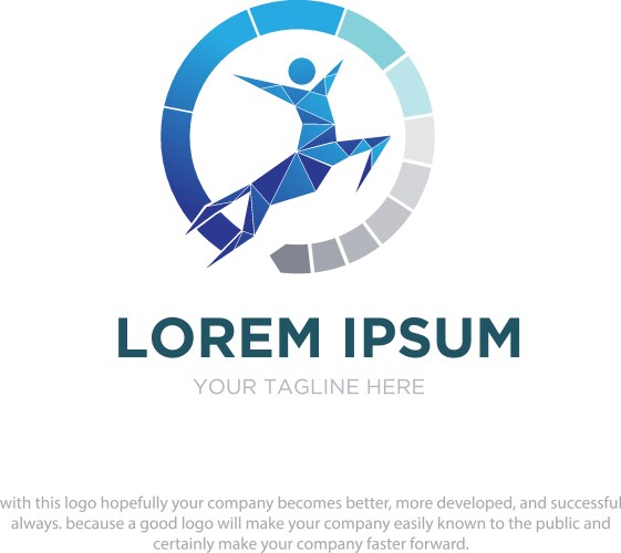 Centaurus logo Royalty Free Vector Image - VectorStock