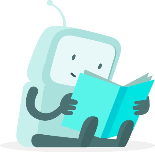 Robot Reading Vector Images (over 810)