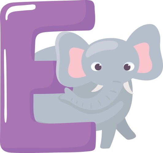Elephant Font to Alphabet Vector Images (over 580)