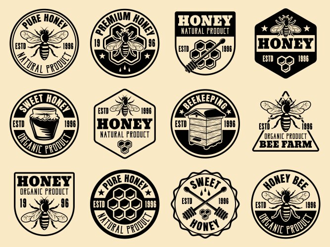 Honey Labels Vector Images (over 16,000)