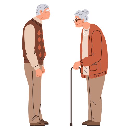 Old Man Talking Vector Images (over 3,000)