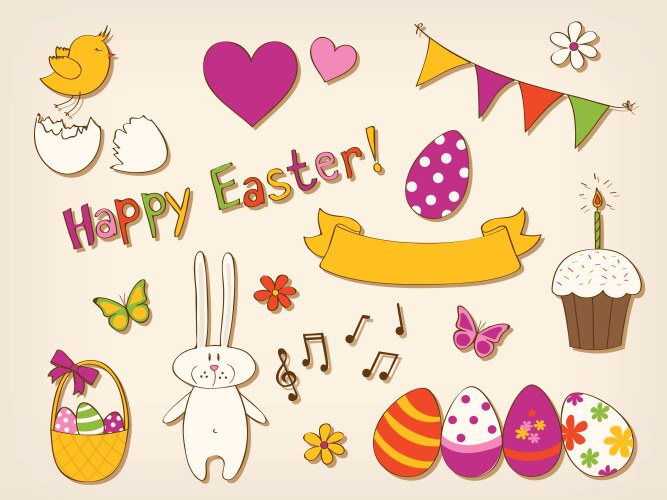 Happy Easter Vector Images (over 160,000)