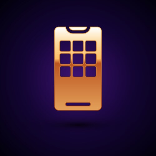Gold Phone Icon Vector Images (over 13,000)
